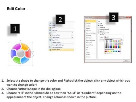 Ppt Circular Motion Powerpoint Process 6 Factors Templates