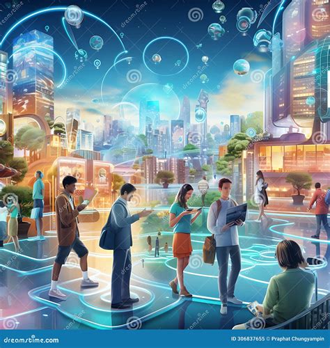 Citizens Engage With A Highly Interactive Smart City Environment Where