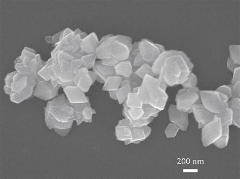 Figure S2 Sem Image Of Yttrium Fluoride Nanocrystals Codoped With 20