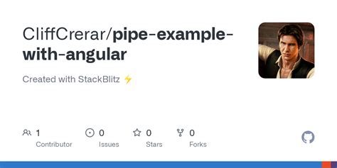 GitHub CliffCrerar Pipe Example With Angular Created With StackBlitz