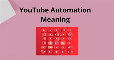 Example Of Youtube Automation at Barbara Ridgley blog