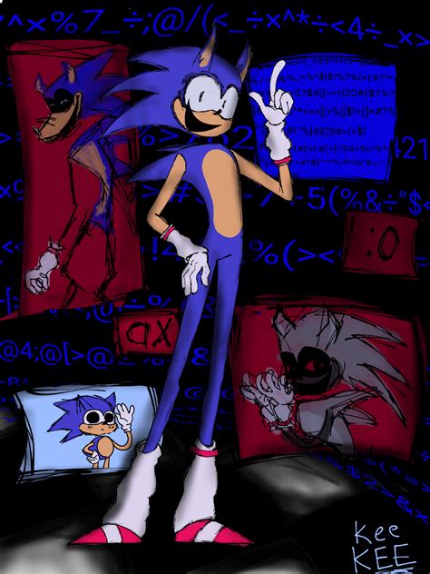 A Drawing Of Rewrite Sonic I Made Today D Fandom