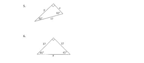 Solved Find The Value Of Each Variable Express In Simplest