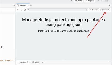 How To Submit Live App Url From Replit Javascript The Freecodecamp