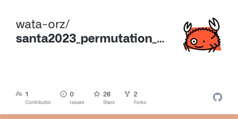 Github Wata Orzsanta2023permutationpuzzle