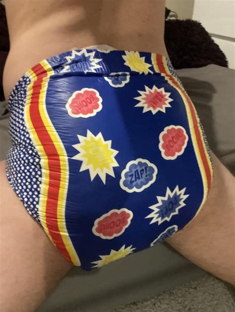 A Very Full Diaper Makes My Butt Look Good I Think Hehe 😊🤭😅 20m R