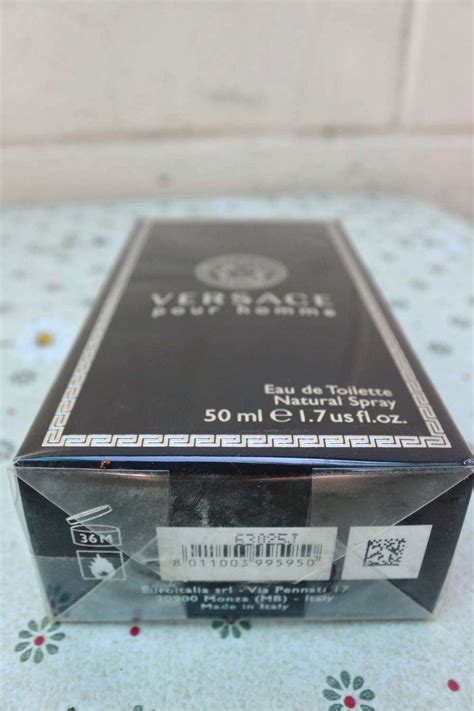 Купить Мужская туалетная вода VERSACE Pour Homme, 50 мл 00081414 в ...