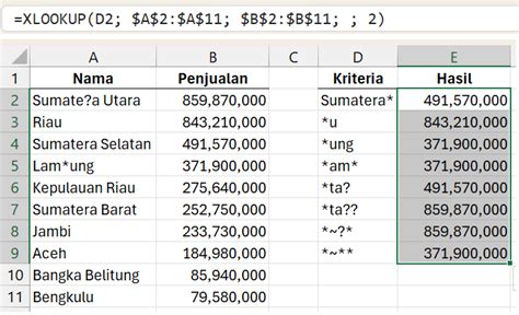 Rumus Xlookup Excel Sintaks Dan Penggunaan Excelandor