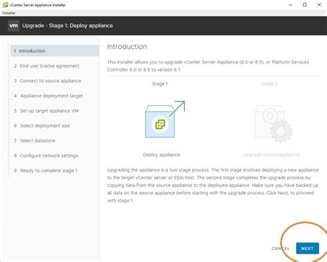 Step By Step Upgrade Vcenter Vcsa 60 Or 65 To 67 Kieri Solutions