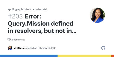 Error Querymission Defined In Resolvers But Not In Schema · Issue