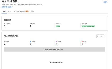 Cloudflare配置自定义域名邮箱