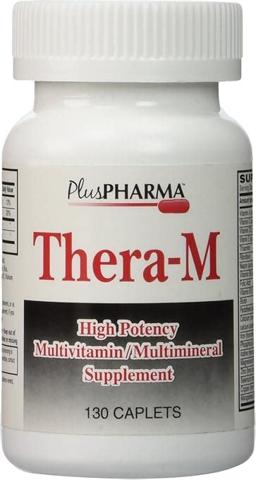 Amazon.com: Plus Pharma Thera-M Multivitamin Multimineral Supplement ...
