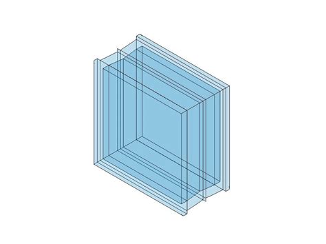 Glass Block Installation Details Glass Block Dimensions And Layout