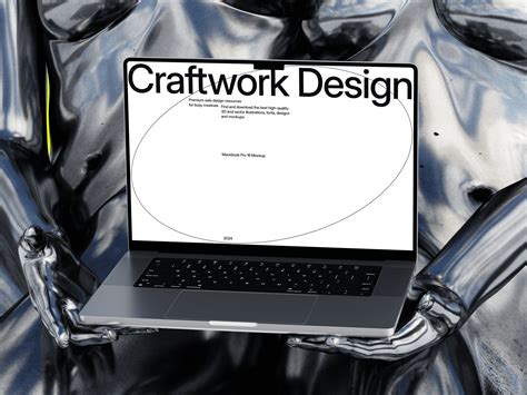 Naked MacBook Pro Mockups Craftwork