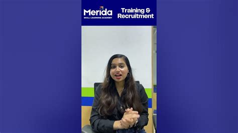 Join Our Training Cum Recruitment Program Today Merida Skill Learning