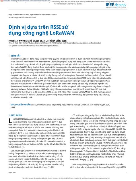 rssi based localization using lorawan technology en vi pdf