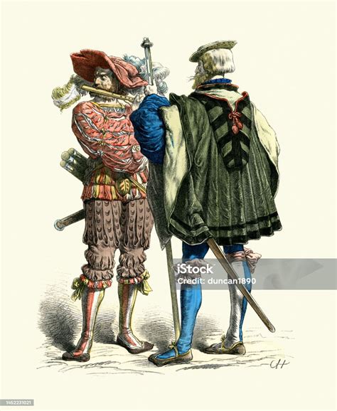 Landsknecht Mercenaries Soldiers Piper And Sergeant Military History