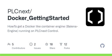 Github Plcnextdockergettingstarted Howto Get A Docker Like Container Engine Balena Engine