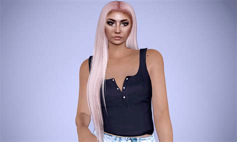 Long Straight Hair For Mp Female Gta5