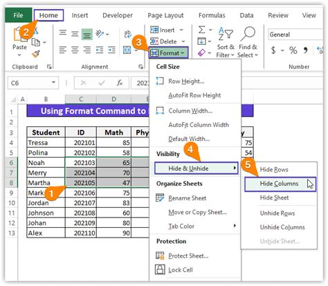 7 ways to hide columns in excel solved excel