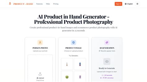 Ai Product In Hand Generator Thejo Ai