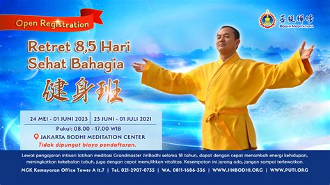 Membuka Bodhi Meditation Jakarta Indonesia 菩提禅修 印尼雅加达