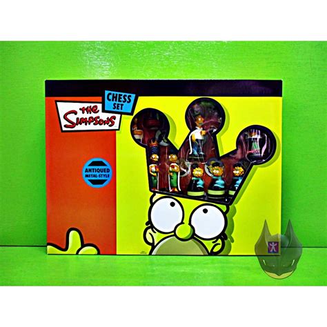 Jual Chess Set Catur Karakter The Simpson Shopee Indonesia