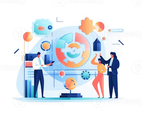 Business Team Prepare Data Analytics Ai Generated 28712011 Png