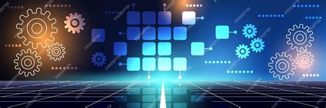 premium vector big data engineering vector concept illustration