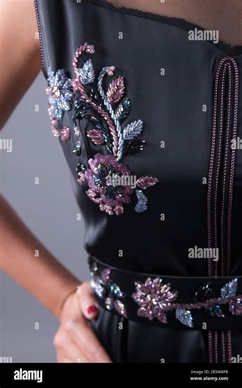 Traditional Moroccan Kaftan Worn By A Female Model Stock Photo Alamy