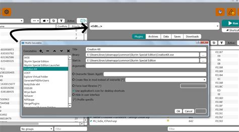 Cannot Get Mods From MO To Upload On Creation Kit Technical Support Skyrim Special Edition