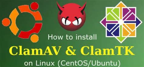 How To Install ClamAV Antivirus ClamTK On Linux LinuxTechLab