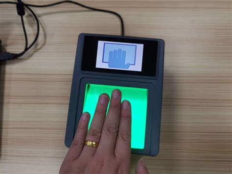 Slap Fingerprint Scanner Hf Bio600 Device