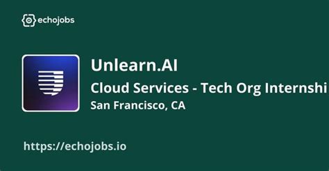unlearn ai is hiring devops internship summer 2024 [san francisco ca
