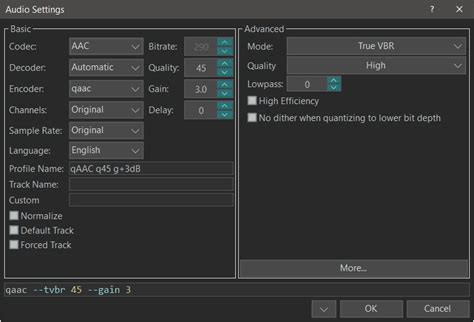 Audio Bitrate Not Correct Unless You Open And Close Audio Encoder