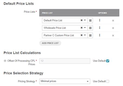 Configure Global Pricing Settings Orocommerce Orocrm And Oroplatform Documentation