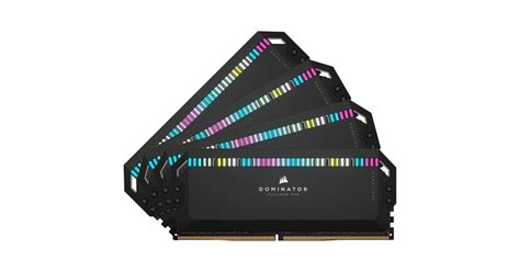 Corsair 64 Gb Ddr5 6400 Quad Kit Werkgeheugen Zwart Cmt64gx5m4b6400c32 Dominator Platinum Xmp
