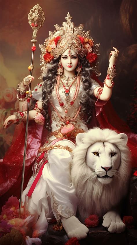 Maa Durga Shakti Goddess Durga Picture Saraswati Photo