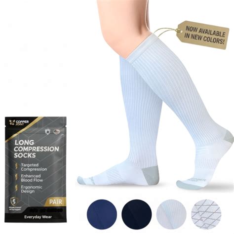 Athletic Compression Socks Buy Copper Infused Long Compression Socks