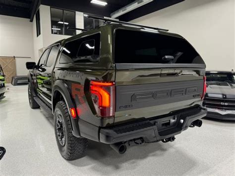 2024 Ford F150 Raptor R 52l V8 Supercharged Shelter Green W Matching