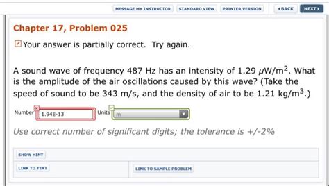 solved message my instructor standard view printer version 4