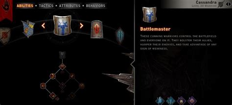 Cassandra Tank Build Dragon Age Inquisition Dai