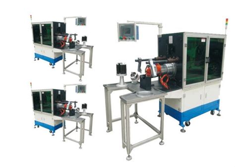 Coil And Wedge Motor Winding Equipment Automatic Servo System Stator