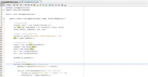 Java Hitung Nilai Mahasiswa Array 1d Dan 2d • Legaiabay Journal