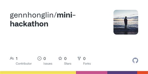 Github Gennhonglinmini Hackathon