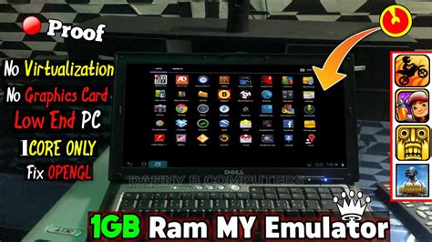 new best android emulator 1gb ram pc no graphics card fix opengl