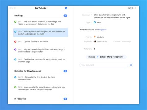 Bee For Mac OS Native Issue Tracker For JIRA GitHub Manuscript By Basil Shkara On Dribbble