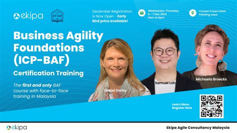 Ekipa Agile Consultancy Malaysia On Linkedin Businessagility Icagile Careerboost Icpbaf