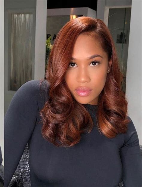 Fall And Winter Hair Color Ideas Black Women Hair Color Auburn