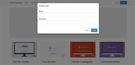 Membuat Template Blog Sederhana Dengan Bootstrap Malas Ngoding